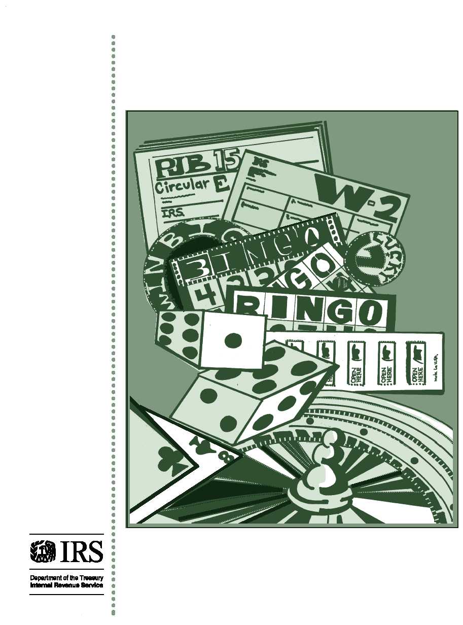 Pub 3079, Gaming Publication for Tax - Exempt Organizations